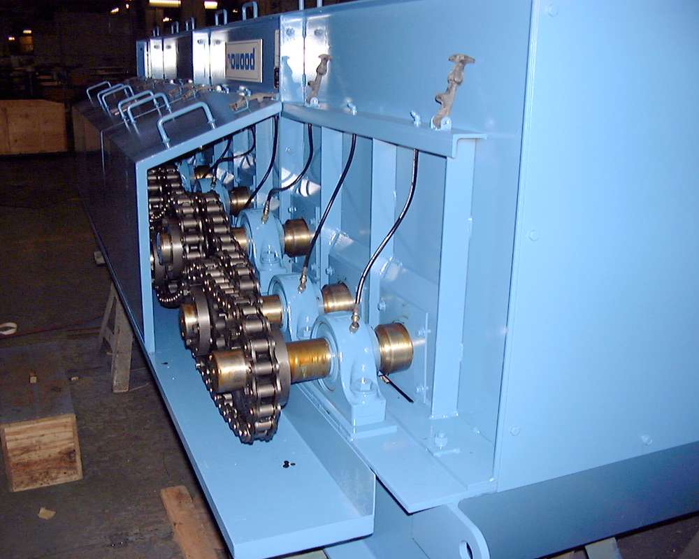 Raised Roll Disc Thickness Screen - For Separation of Overthick Chips